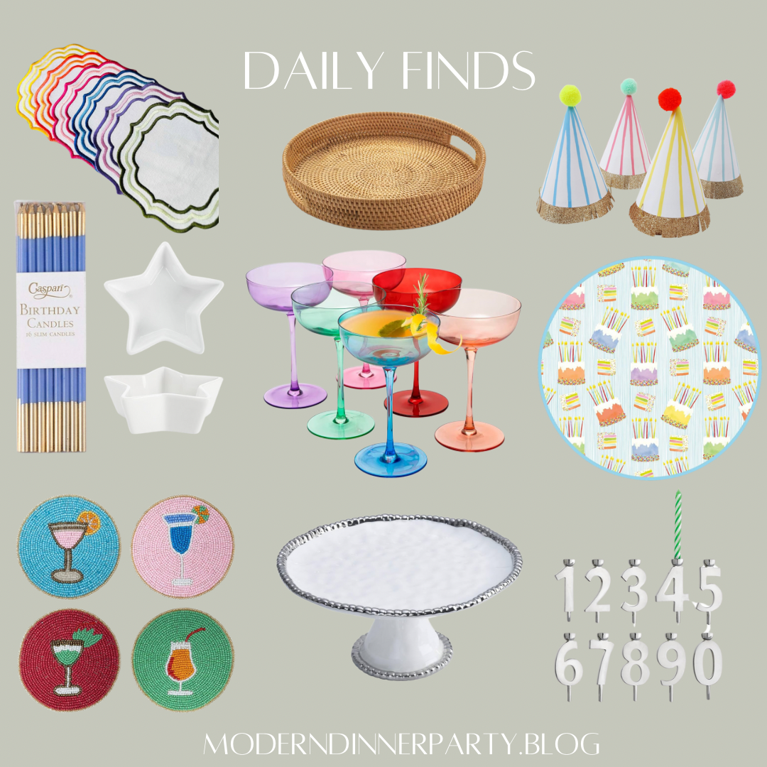 Birthday Essentials – Modern Dinner Party