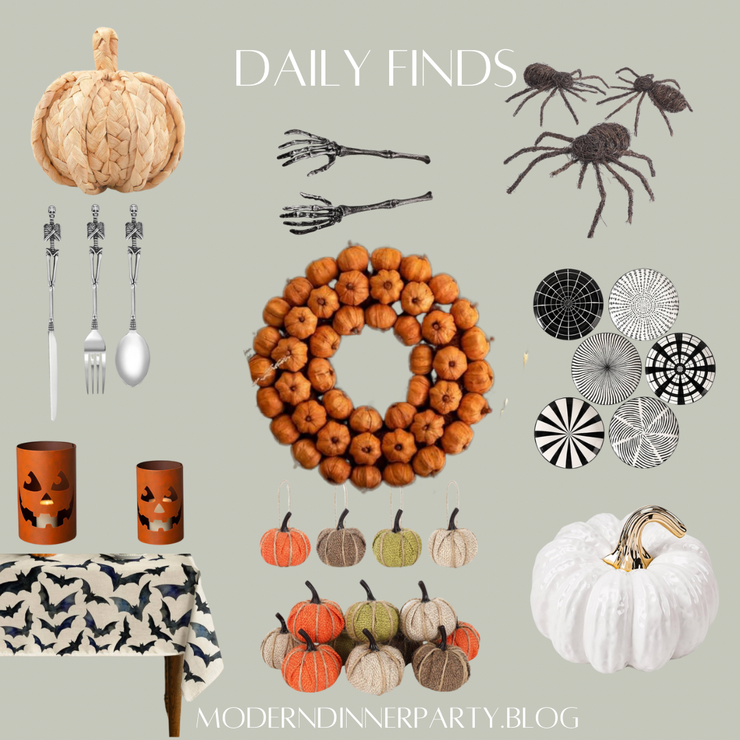 Traditional Halloween Pieces for the Grandmillenial – Modern Dinner Party